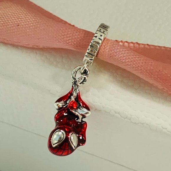 Pandora | Jewelry | Pandora Marvel Hanging Spiderman Dangle Charm ...